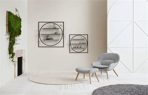 Philippa Armchair And Footstool By Bolia Steelcase