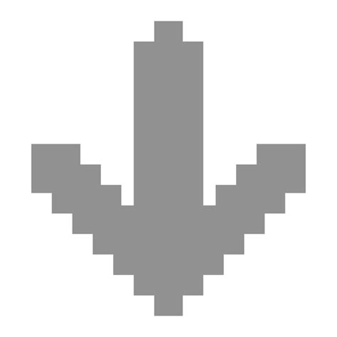 premium vector pixel arrow icon arrow button arrow icon with 8bit style