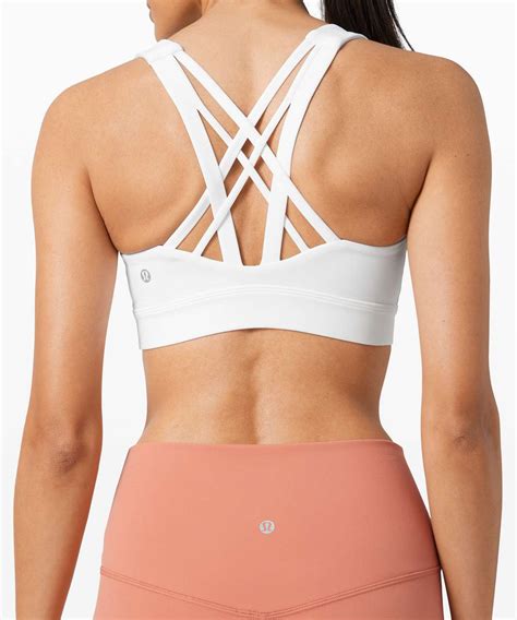 Lululemon Free To Be Elevated Bra Light Support Dd Cup White Lulu