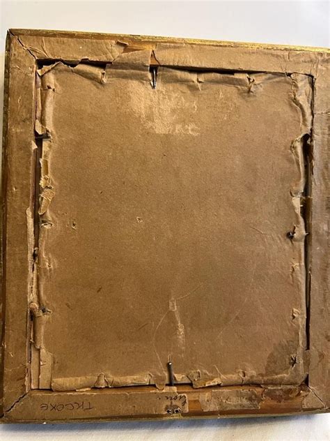 Proantic Tableau Signé Tenier Daté