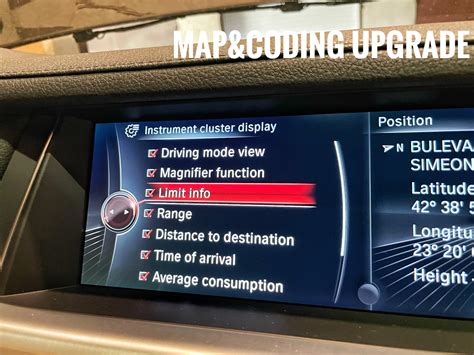 Bmw Map Coding Speed Limit Information Gallery