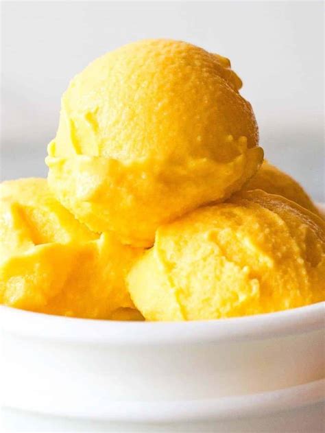 Mango Frozen Yogurt Leelalicious