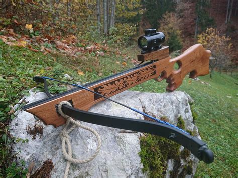Crossbow Full Wood Oak For Practice Hunting Display Etsy