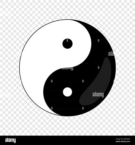 Yin Yang Symbol Vector Illustration Stock Vector Image And Art Alamy