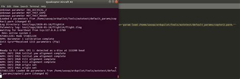 M Cmdparam Load Homeuserardupilottoolsautotestcustomparm