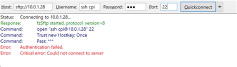 Filezilla Not Working Solved Gameshell Clockworkpi