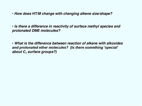 Dme Dme Reacts To Form Alkenes Ppt Download