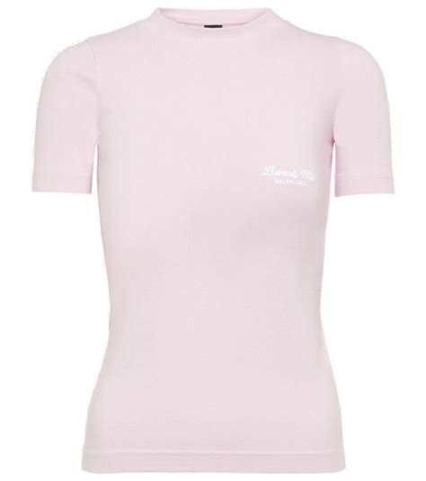 Balenciaga Logo Cotton T Shirt Balenciaga