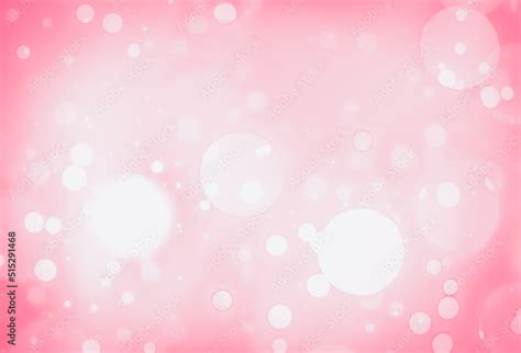 Beautiful Abstract Close Up Pink Soap Bubbles On White Background Pink