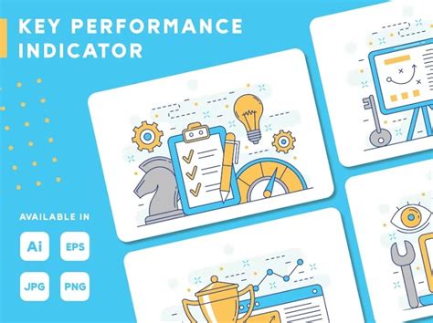 Key Performance Indicator Concept Web Illustrations Set By Steisi Vogli On Dribbble