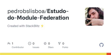 GitHub Pedrobslisboa Estudo Do Module Federation Created With