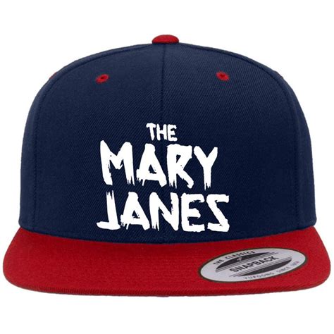 The Mary Janes Spider Gwen Gwen Stacy Premium Flat Bill Snapback Cap