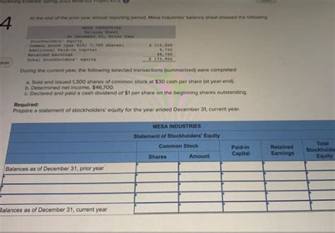 solved at the end of the price swar ainuat reporting perlod