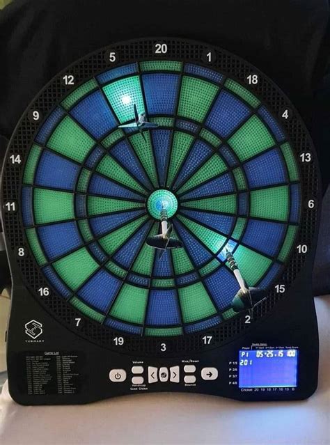 Turnart Electric Dart Board W Soft Tip Darts 11Nov Hobbies Toys Toys Games On Carousell