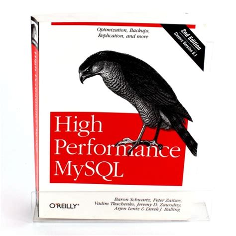 Kniha High Performance MySQL Bazar OdKarla Cz