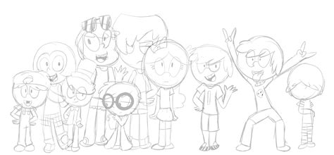 Genderbend Loud House Wip By Lizzyaster On Deviantart