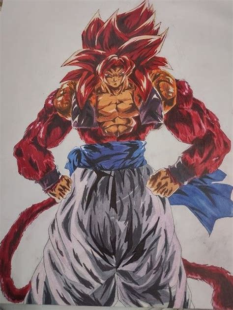 Gogeta Ssj4 Drawing