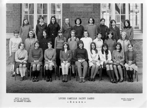 Photo De Classe 4ème De 1967 Lycée Camille Saint Saens Copains Davant