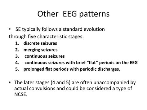 Ppt Non Convulsive Status Epilepticus Ncse Powerpoint Presentation