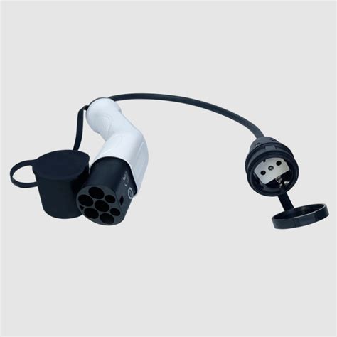 Ladeadapter Typ2 Zu Schuko Escooterladen