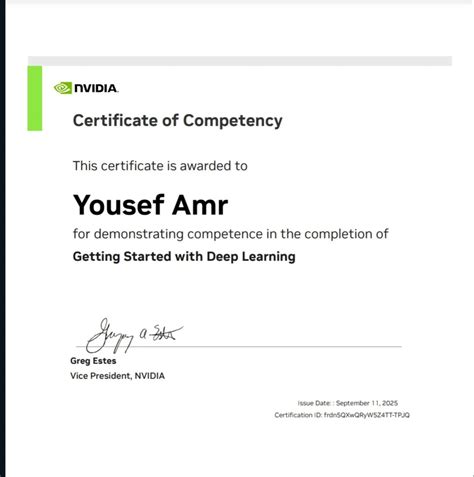 Deeplearning Ai Nvidia Machinelearning Continuouslearning Yousef