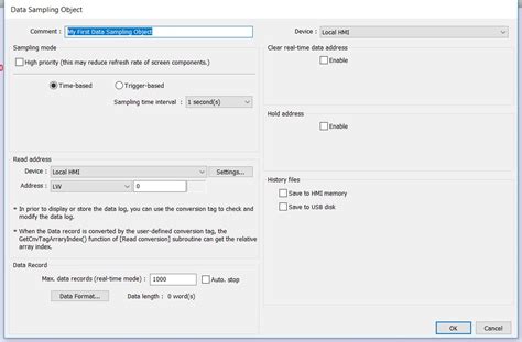 TechTip Weintek HMI Data Sampling
