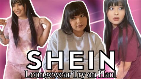 Shein Loungewear Try On Haul Youtube