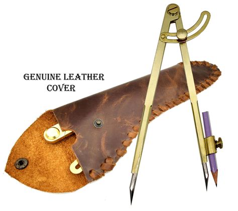 Wing Compass 8 Divider Caliper With Pencil Holder Metal Marking