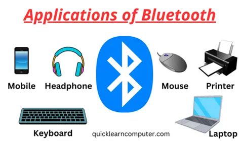 10 Applications And Uses Of Bluetooth Technology