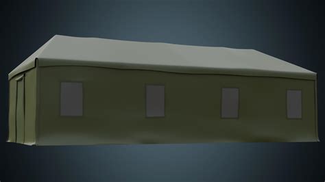 Tent 2 Basic 3d Model By Weeray