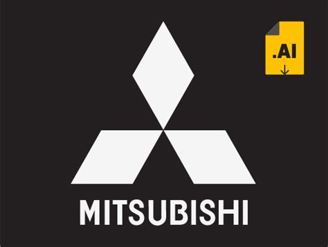Mitsubishi Vector Logo 4 Ai And Eps Blugraphic
