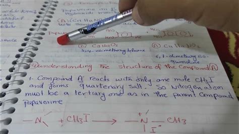 Natural Products Lecture 9elucidation Of Structure Of Papaverine