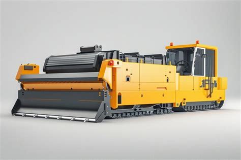 Premium Photo Industrial Compactor Isolated View Best Compactor Picture