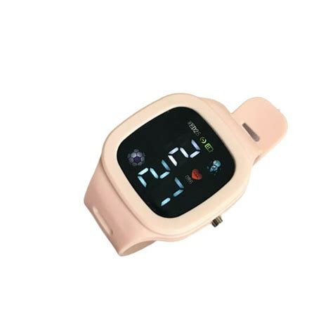 Cateissary Reloj De Led Para Niños Utilidades De Tiempo De Moda