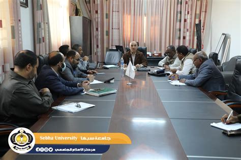 وكالة الأنباء الليبية مجلس كلية الاداب بجامعة سبها يتابع الاستعداات
