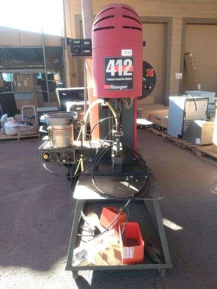 412 Fastener Insertion System Manuafactured Haeger Modular Autofeed