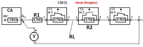 Simple EOL DOEL Alarm Zone Input Detector Forum For Electronics