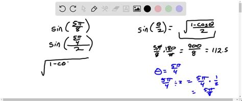 Solved Trigonometry Angle Sum And Difference Double Angle And Half