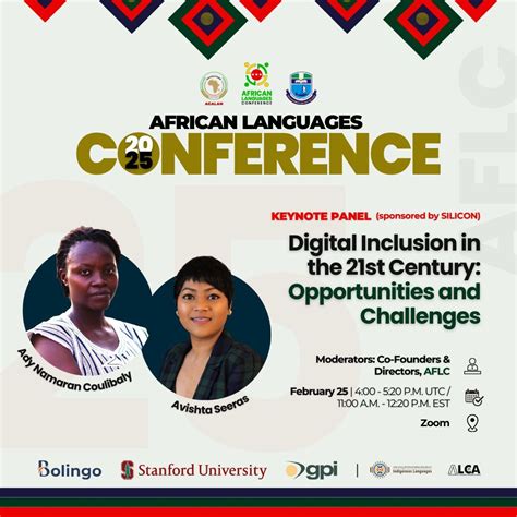 Aflc2025 Aflconf Digitalinclusion Languagetechnology Aiforgood Designforinclusion