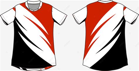 Gambar Desain Latar Belakang Pola Abstrak Jersey Abstrak Baju Kaos