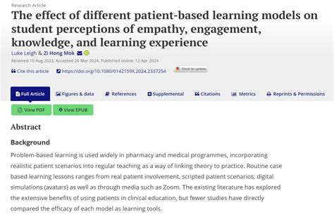 Zi Hong Mok On Linkedin Problembasedlearning Casebasedlearning