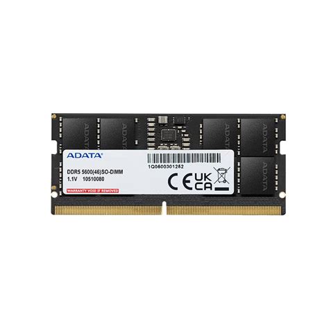 Memoria Ram Ddr So Dimm Gb Pc Adata Laptop Mt S