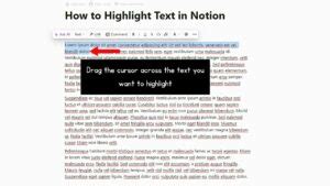 How To Highlight Text In Notion The Easiest Guide How To Highlight Text In Notion The Easiest Guide