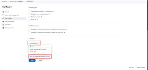 jenkins插件：publish over ssh 测试小罡 博客园