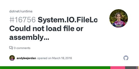 Systemiofileloadexception Could Not Load File Or Assembly System