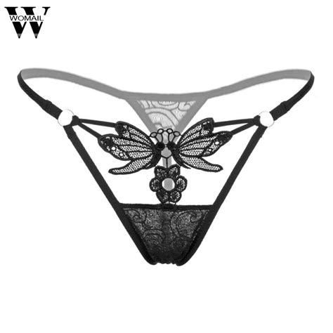Sexy Lace Hollow Out Underwear Women Thongs Panties G String Amazing