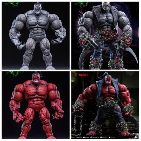 Axy Toys Devil Gray Red 1 12 Scale Action Figure Hobbies And Toys Toys