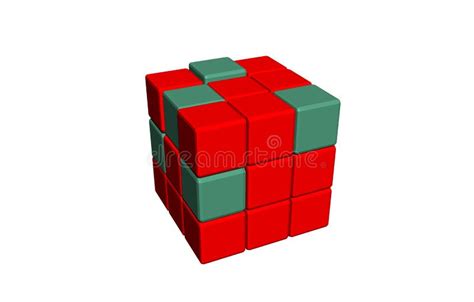 Colorful Stacked Cubes Stock Illustration Illustration Of Magic