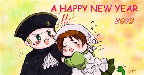 ヘタリア 2013年賀状絵 てぃものイラスト Pixiv