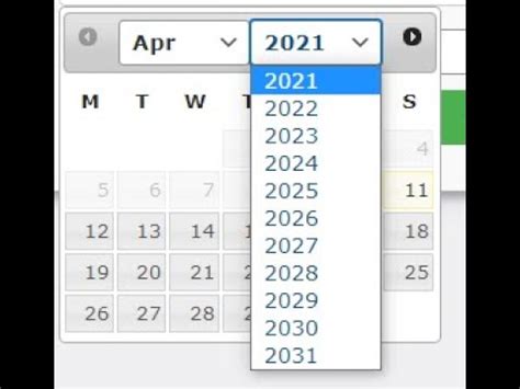 How To Show Year Dropdown JQuery UI Datepicker JQuery YouTube